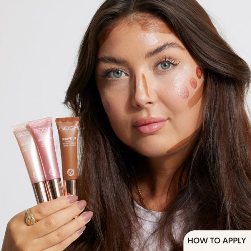 GOSH Copenhagen Shape Up Cream Contour Kontūravimo priemonė 14ml,001 ...