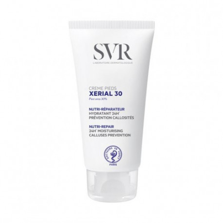 SVR Xerial 30 Crème Pieds Pėdų kremas su šlapalu (30 %) nuo nuospaudų 50ml