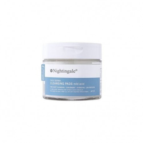 Nightingale Cleansing Pads Mild Acid Makiažo valymo padeliai 70 vnt.