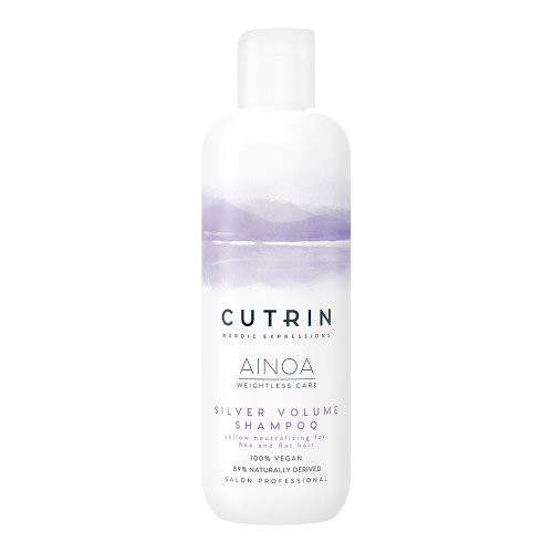 Cutrin Ainoa Silver Volume Shampoo Sidabrinis apimties suteikiantis ...