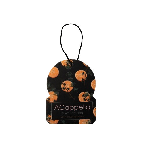 Acappella Car Perfume Black Edition Kvapusis kartoninis pakabukas ...