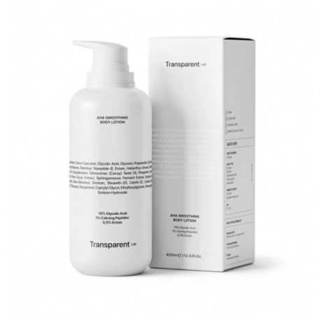 Transparent Lab AHA Smoothing Body Lotion Kūno losjonas su 10% glikolio ...