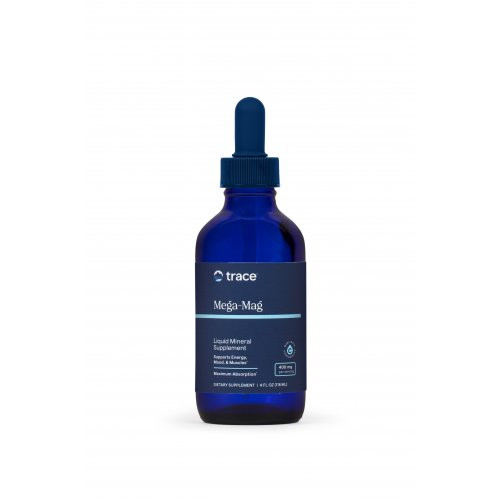 Trace Minerals Mega - Mag 360mg Skystas, joninis magnis 118ml