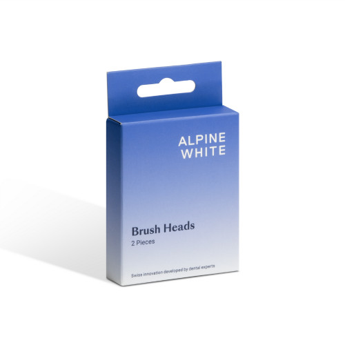 Alpine White Sonic Toothbrush Replacement Heads Keičiamos galvutės ...