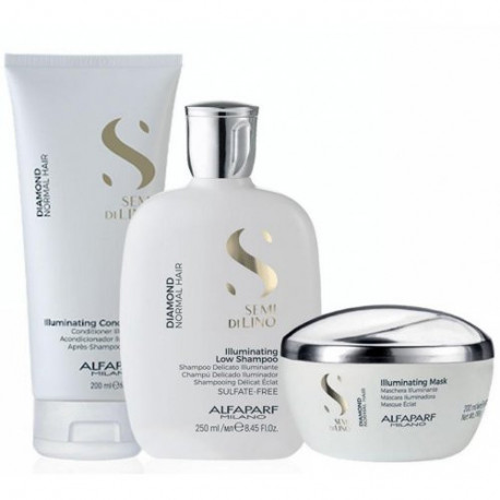 AlfaParf Milano SDL Diamond Illuminating Set Rinkinys plaukams