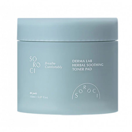Soroci Derma Lab Herbal Soothing Toner Pad Raminamieji toniko padeliai ...