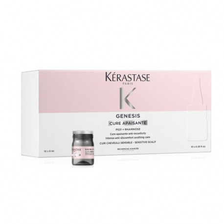 Kérastase Genesis Cure Apaisante Ampulių kursas probleminei galvos odai ...