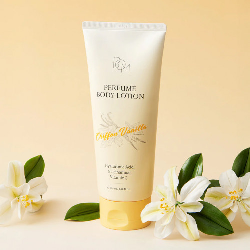 BOM Chiffon Vanilla Perfume Body Lotion Kūno losjonas vanilės kvapo 200ml