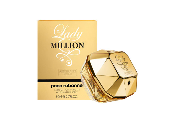 Paco Rabanne Lady Million Absolutely Gold 80ml,Originali pakuote