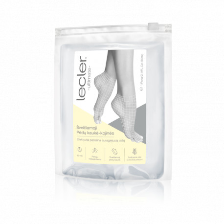 Lecler Exfoliating Foot Mask Šveičiamoji pėdų kaukė 1 pora