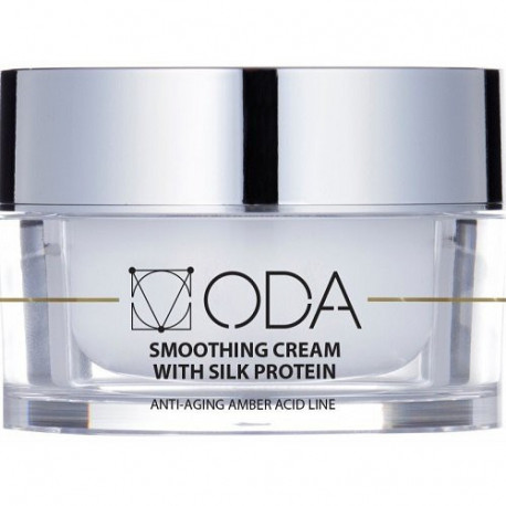 ODA Smoothing Cream With Silk Protein Glotninantis veido kremas su ...