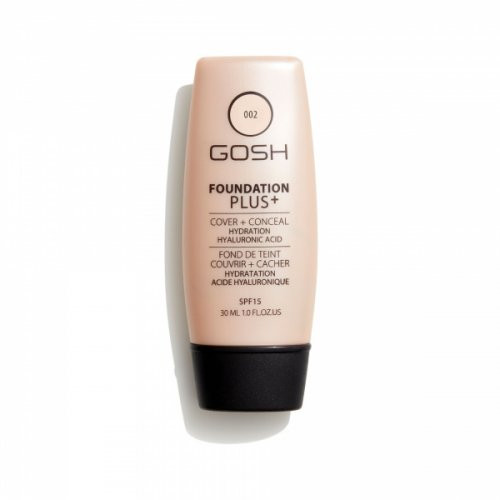 GOSH Copenhagen Foundation Plus+ Makiažo pagrindas 30ml,02 Ivory