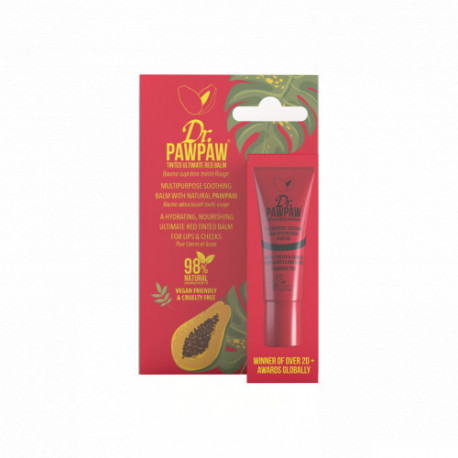 Dr.PAWPAW Tinted Ultimate Red Balm Daugiafunkcis lūpų balzamas su ...