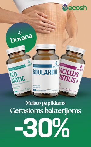 ECOSH - Vitaminai ir Maisto Papildai - Greitas Siuntimas
